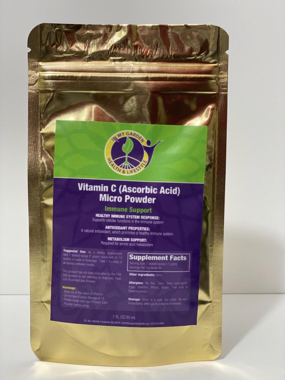 Vitamin C - Immune support powder - In My Garden